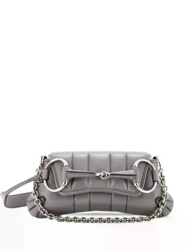 Gucci Horsebit Chain Vertical Quilted Leather Small Shoulder Bag