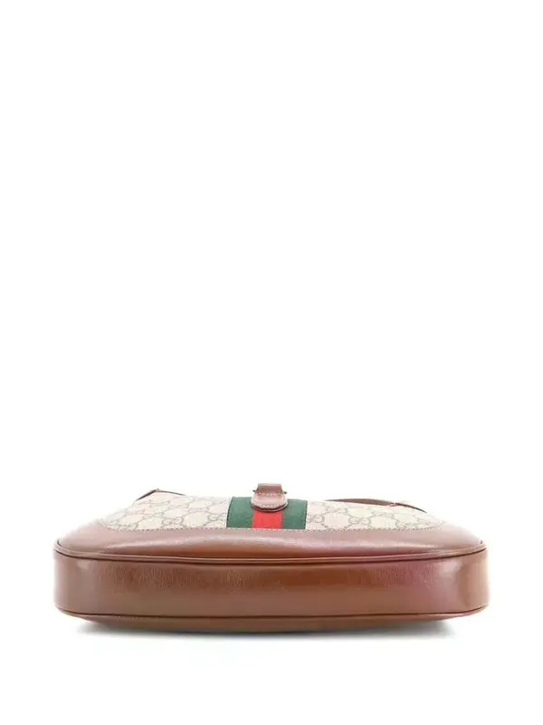 Gucci Jackie 1961 Gg Coated Canvas Small Hobo Bag