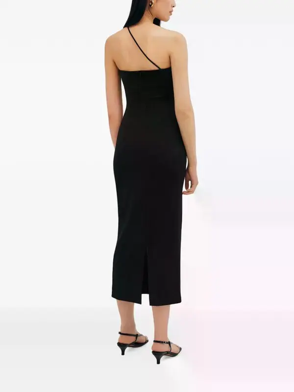 MARCELLA Bergen One-shoulder Midi Dress