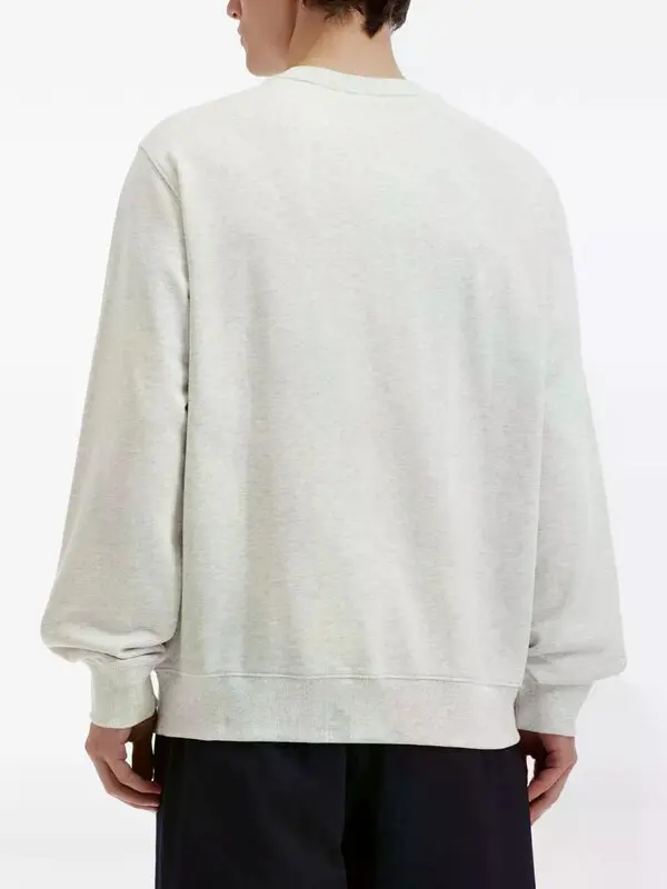 FINGERCROXX Graphic-print Cotton Sweatshirt