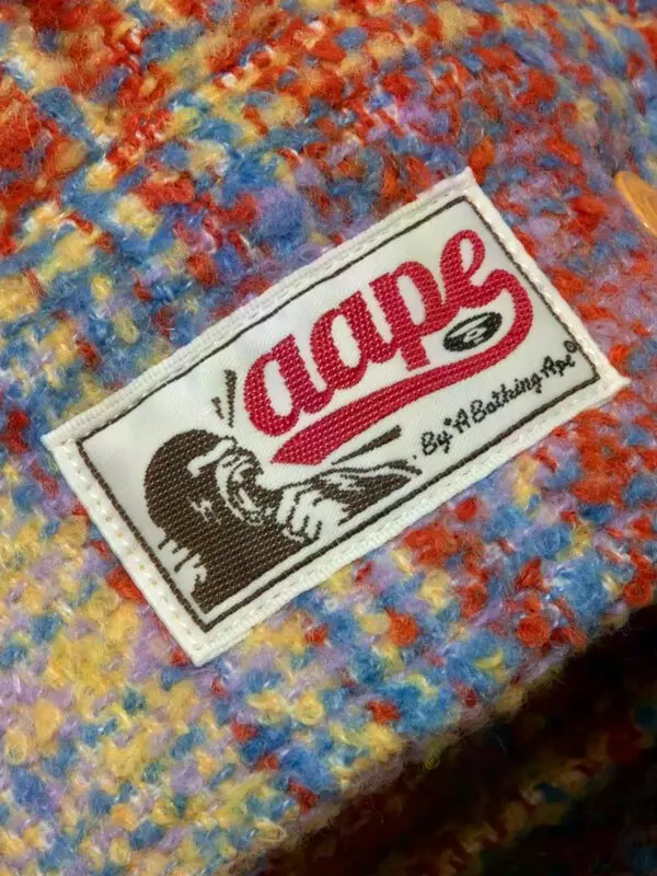 AAPE BY *A BATHING APE Check-pattern Hooded Shirt