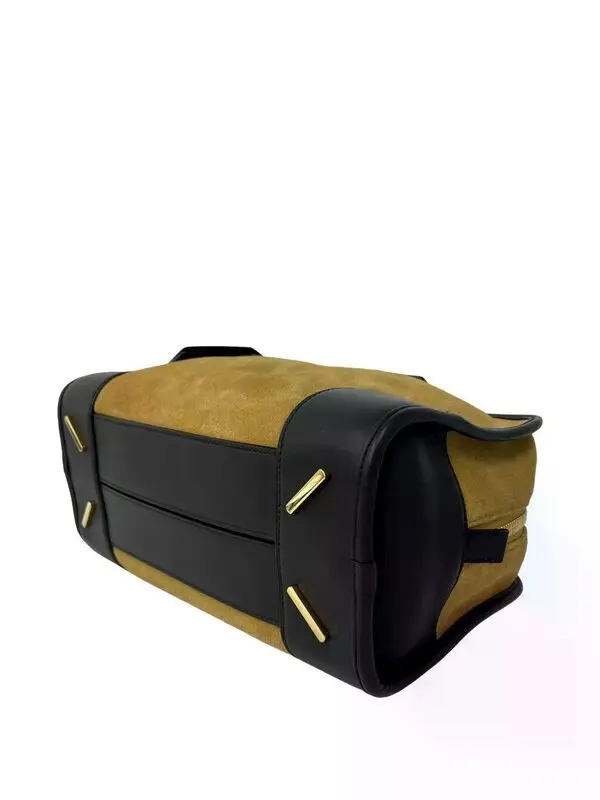 Loewe 2010-2026 Suede Amazona 28 Handbag