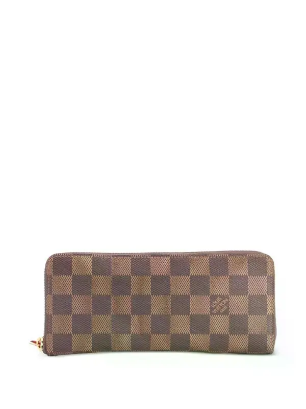 LOUIS VUITTON Clemence Wallet Damier Small Wallets - Brown