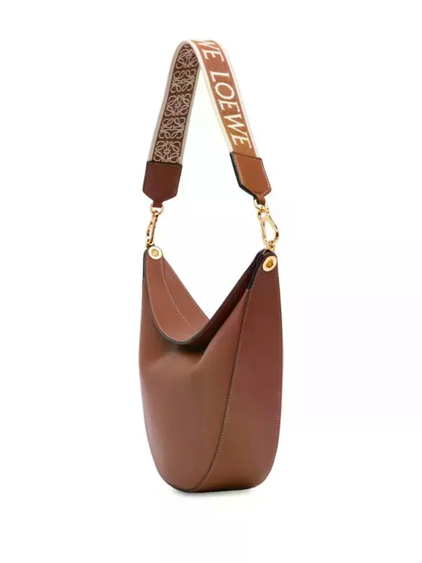 Loewe 2022 Small Leather Luna Hobo Satchel