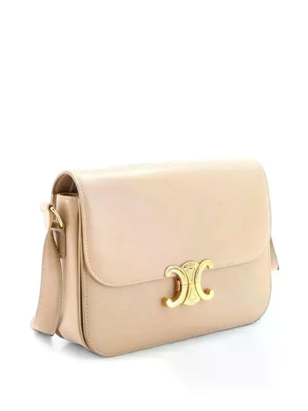 Celine Triomphe Shoulder Bag Smooth Calfskin Medium Crossbody Bag