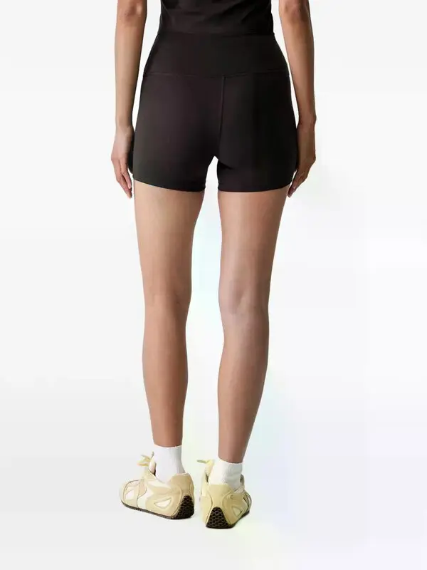Sporty & Rich Serif Logo-print Cycling Shorts