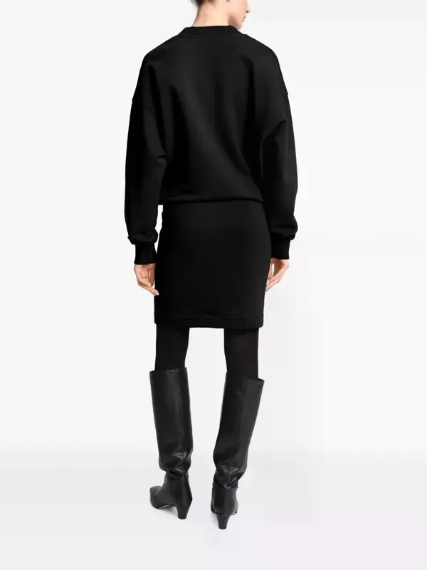 MARCELLA Mira V-neck Pleated Mini Dress