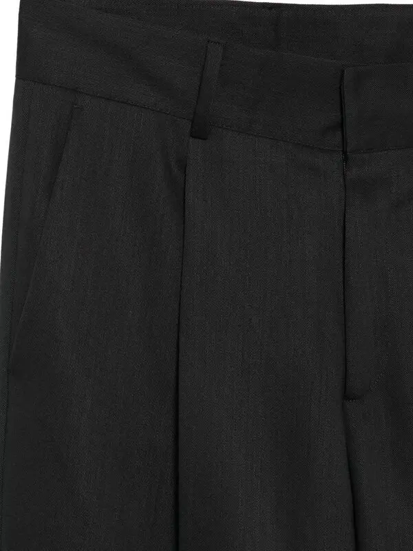COSTUMEIN Pleated Straight-leg Trousers