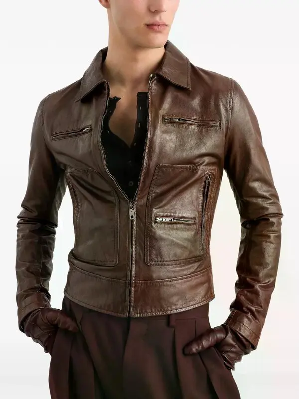 Dolce & Gabbana Leather Jacket