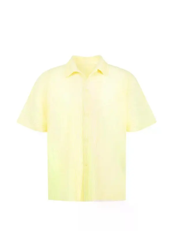 Issey Miyake August Plissé Short-sleeve Shirt
