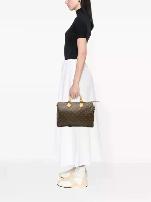 LOUIS VUITTON 1996 Monogram Speedy 35 Boston Bag