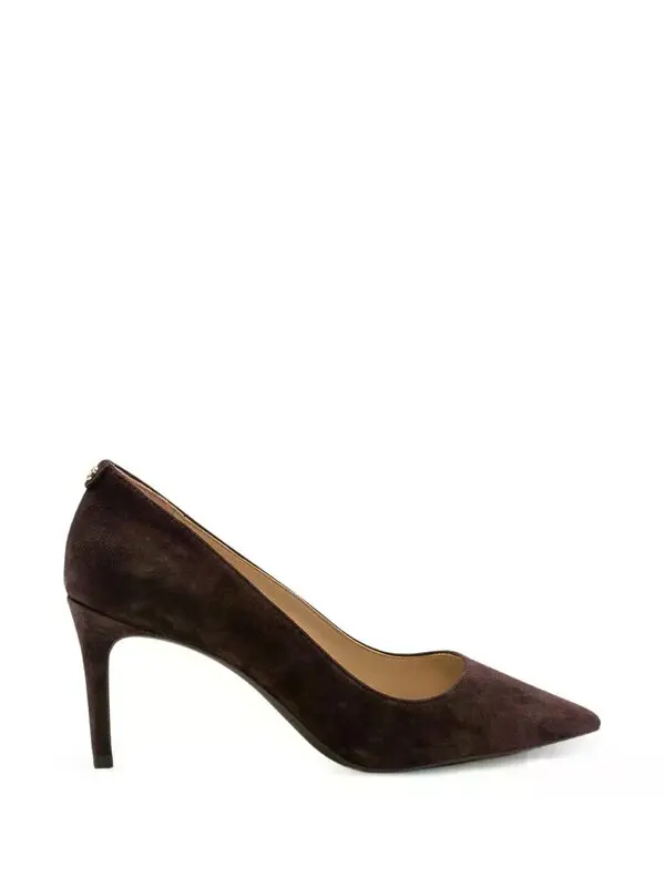 Michael Kors Alina Flex Suede Pumps - Brown