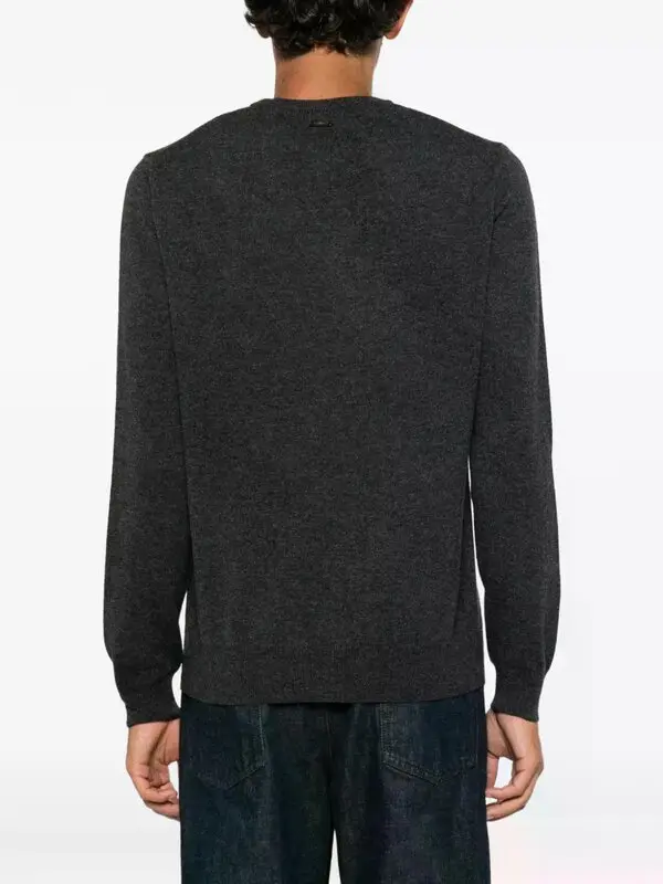 Corneliani Crew-neck Long-sleeve Sweater