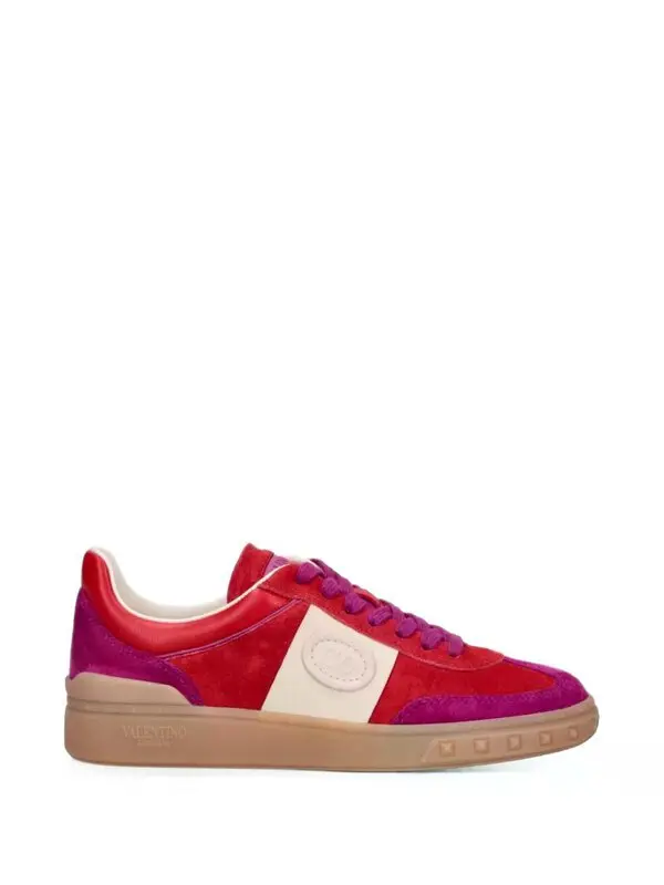 Valentino Garavani Panelled Sneakers - Red