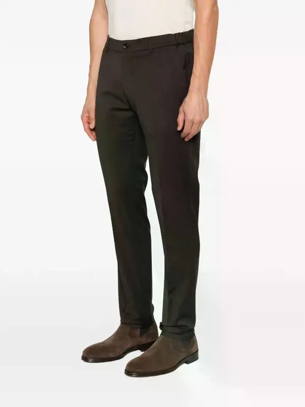 BERWICH Pressed-crease Tailored Trousers