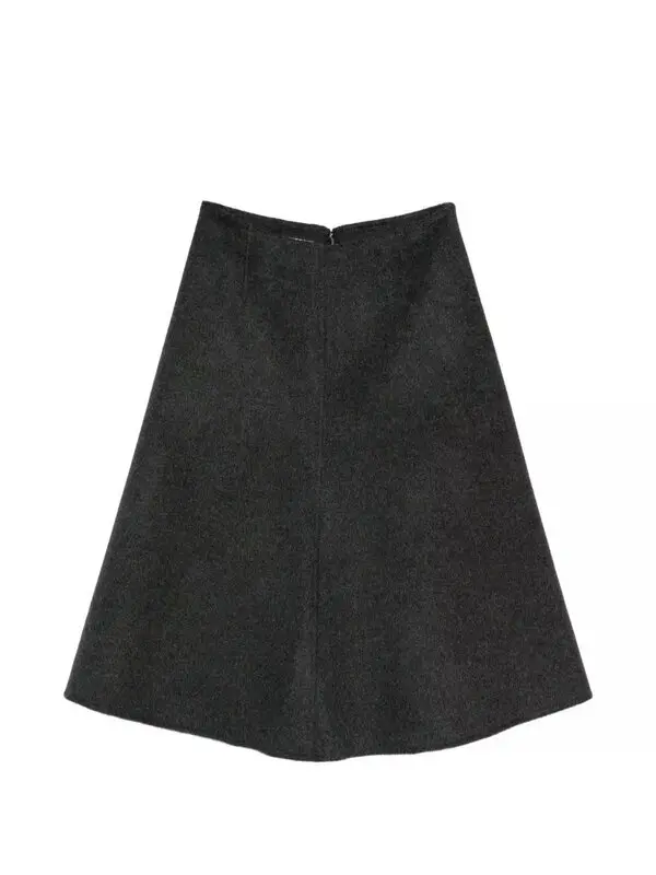 SUSANNE BOMMER A-line Zip-fastening Midi Skirt