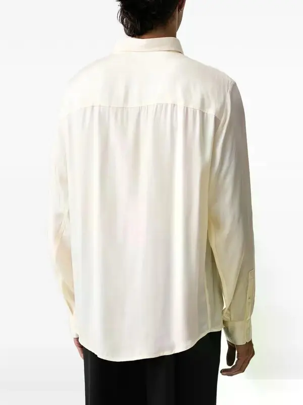 Armani Exchange Panelled Long-sleeve Shirt