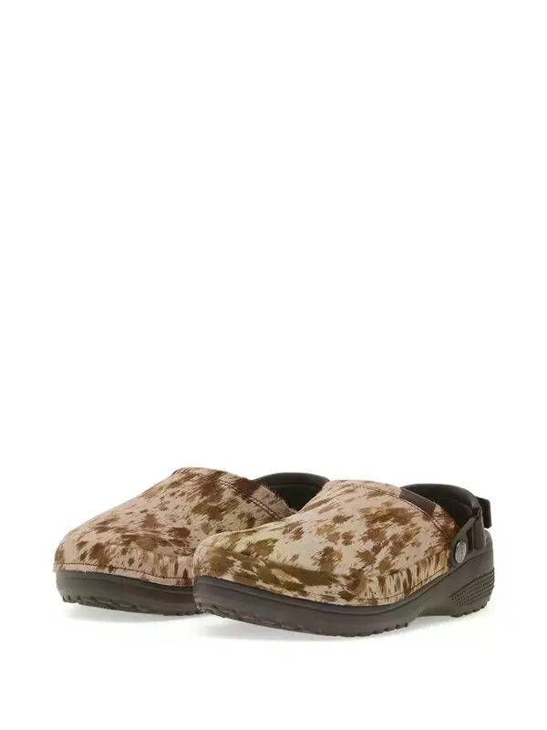 CROCS Crafted Pony Hair Mules - Neutrals