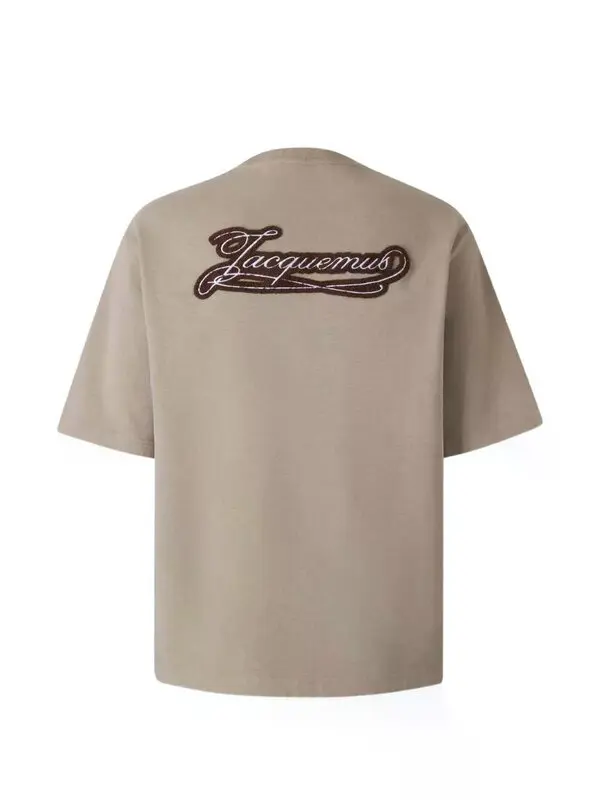 Jacquemus Logo-patch Embroidered T-shirt