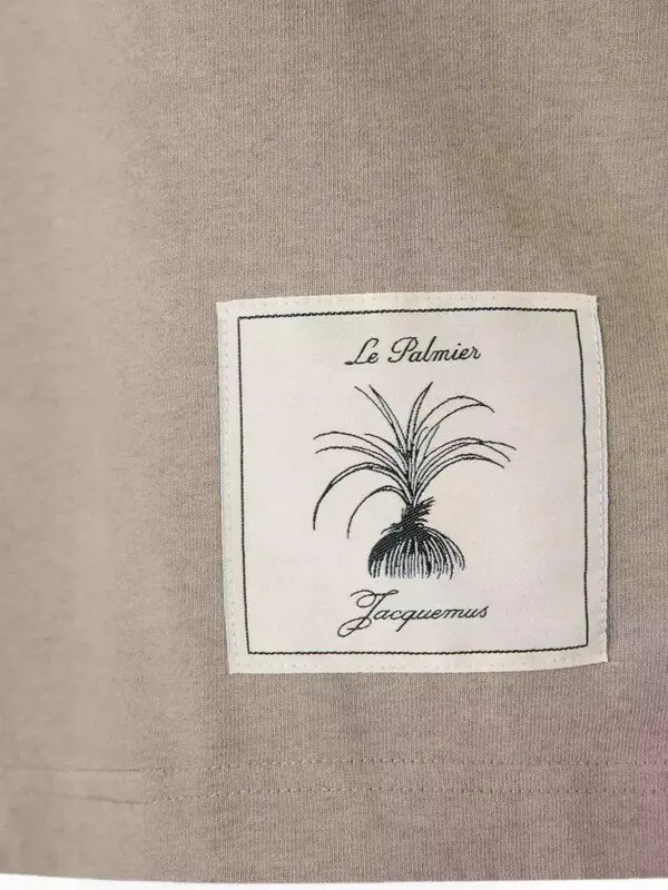 Jacquemus Logo-patch Embroidered T-shirt
