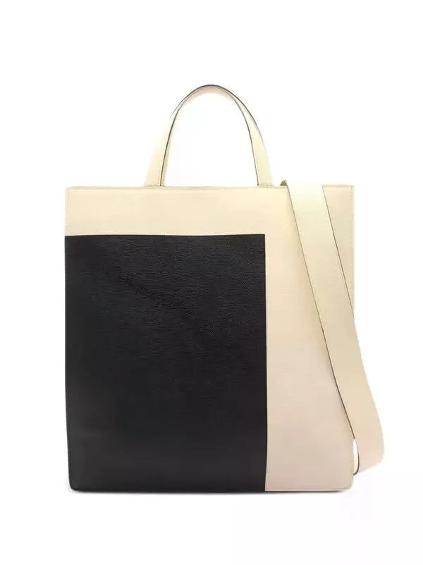 VALEXTRA VINTAGE 2000s Two-way Tote Bag