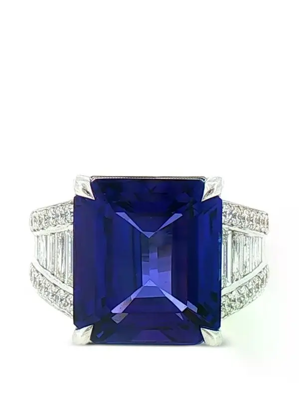 HYT JEWELRY Tanzanite And Diamond Ring