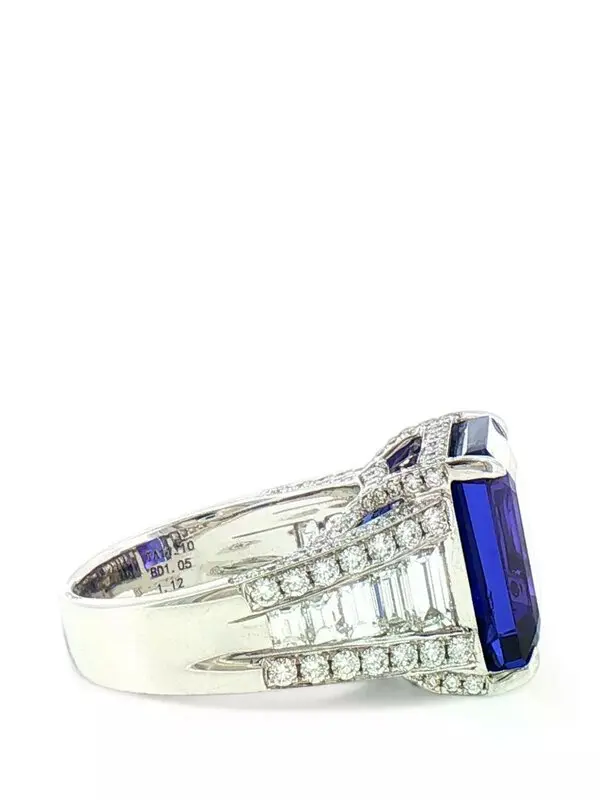 HYT JEWELRY Tanzanite And Diamond Ring