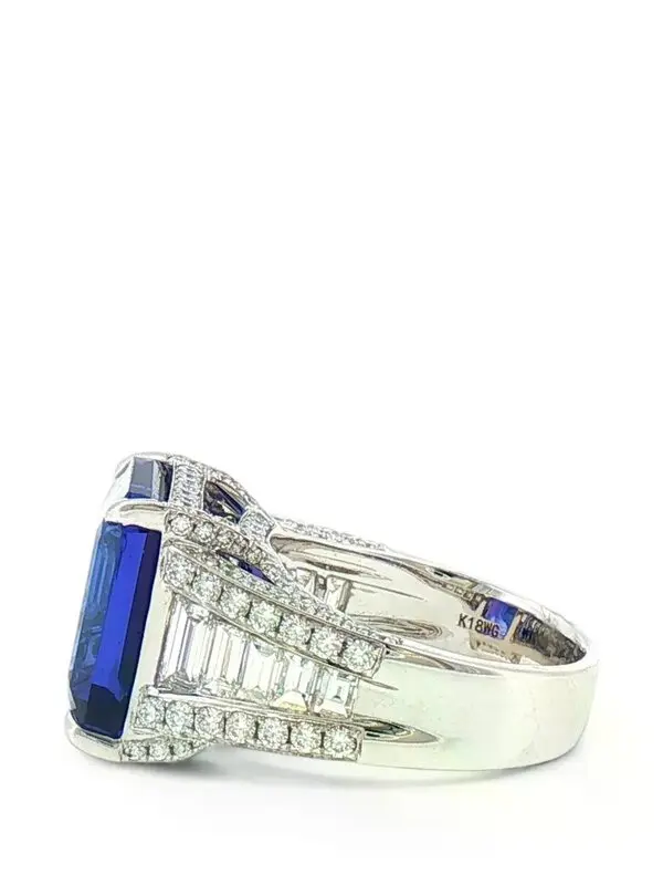 HYT JEWELRY Tanzanite And Diamond Ring