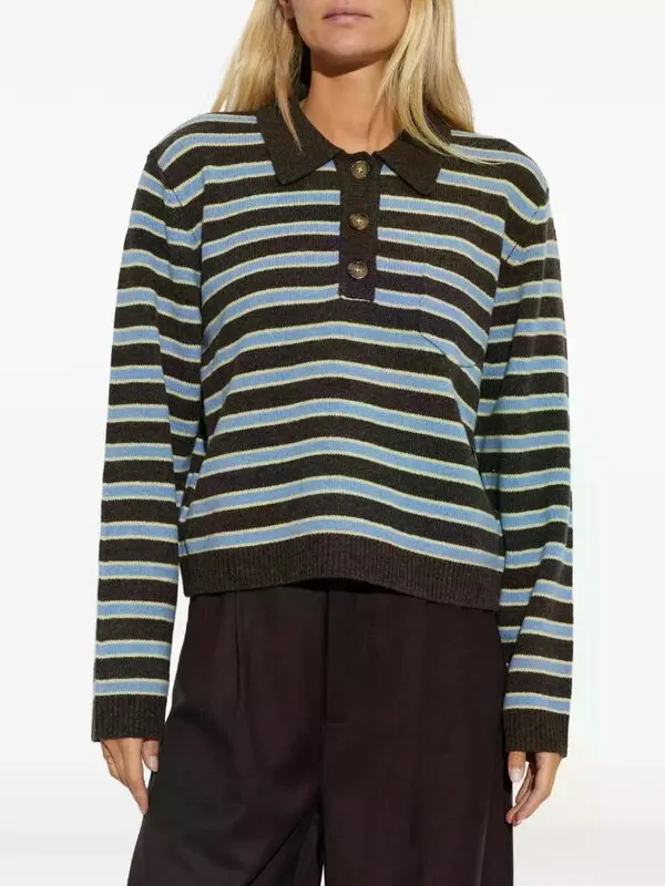 Baum Und Pferdgarten Cori Polo-collar Sweater