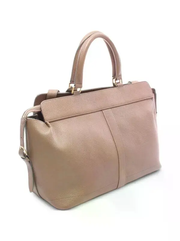 Celine 2010s Hippopotamus De France Handbag - Neutrals