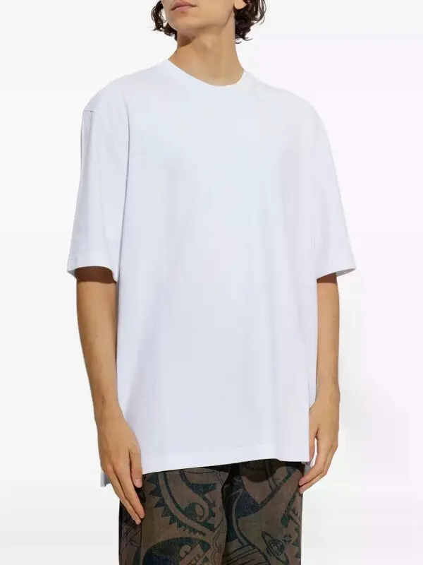 Marni Logo-embroidered T-shirt - White