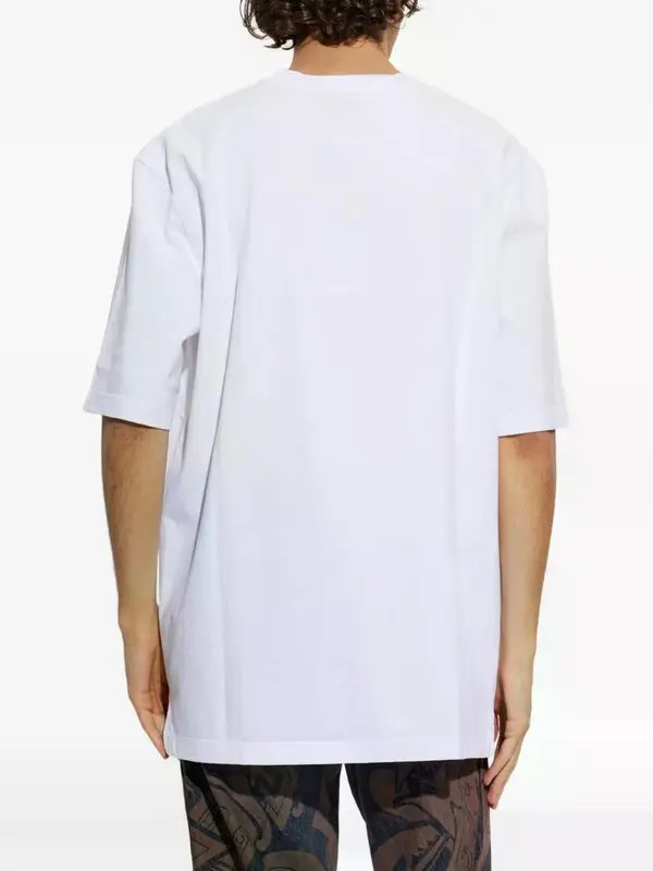Marni Logo-embroidered T-shirt - White