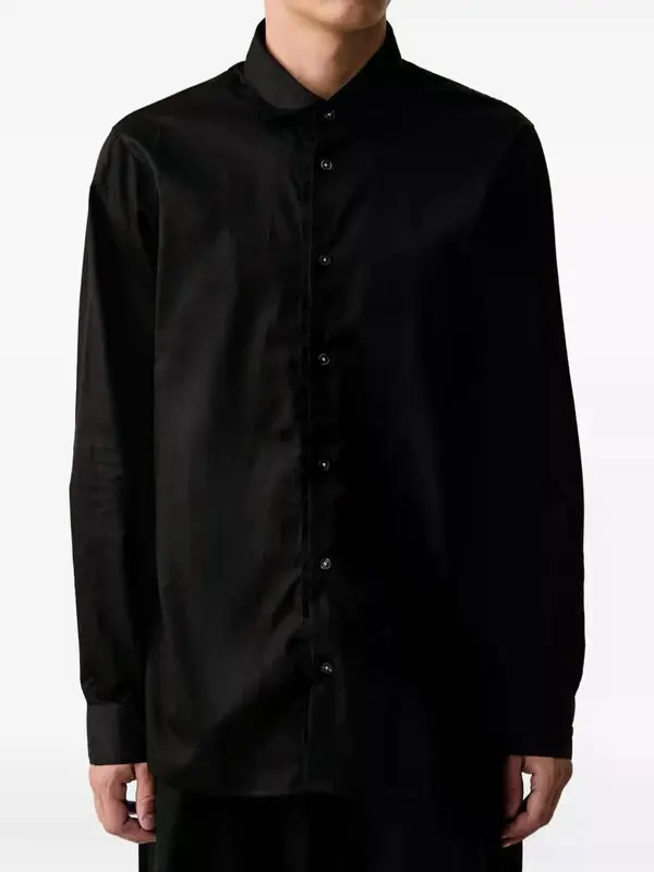 Armani Exchange Long-sleeve Cotton Shirt