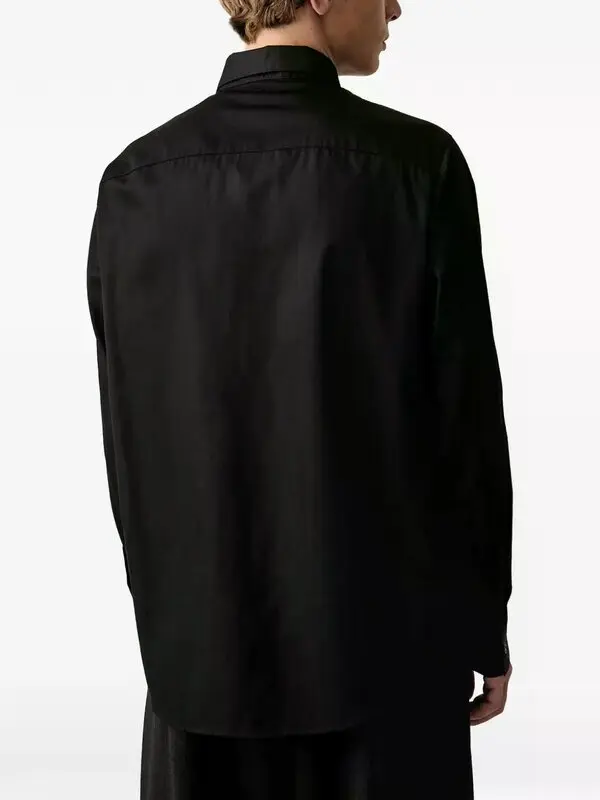 Armani Exchange Long-sleeve Cotton Shirt