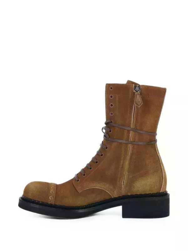 Miu Miu Lace-up Boots