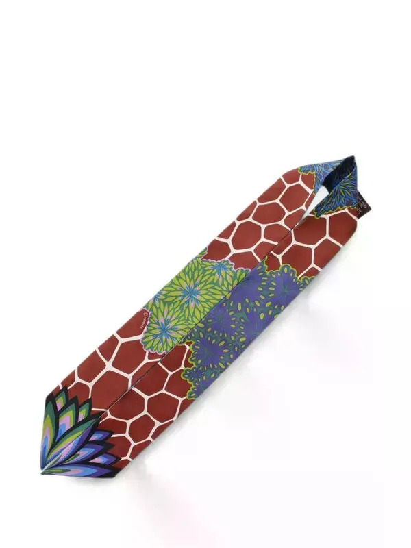Hermès 2010s The Three Graces Twilly Silk Scarf