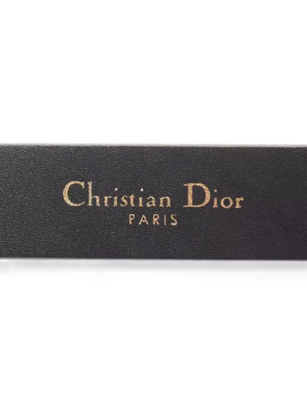 Dior 2010s Cd Logo Buckle Belt