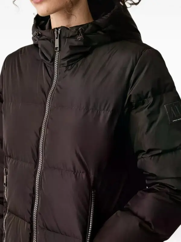 Armani Exchange Hooded Padded Parka Coat
