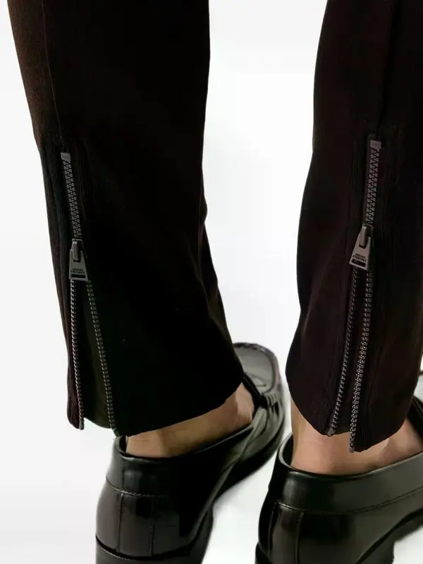 Armani Exchange Zip-hem Slim-fit Trousers