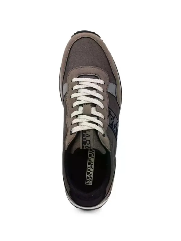 NAPAPIJRI Cosmos Panelled Logo-print Sneakers - Brown