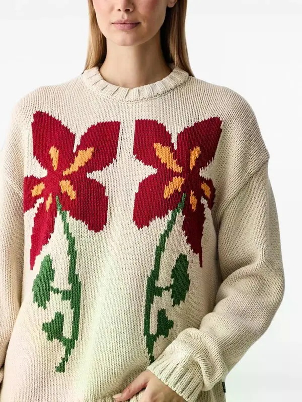NAPAPIJRI Bloom Floral-intarsia Sweater