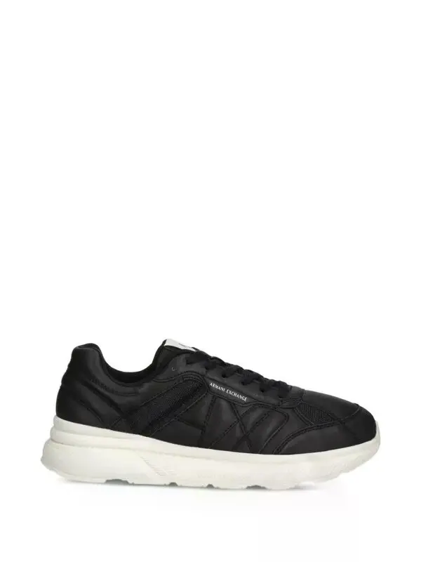 Armani Exchange Quilted Panelled Sneakers
