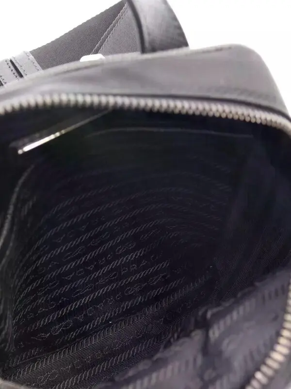 Prada 2020s Tessuto Saffiano Handbag - Black