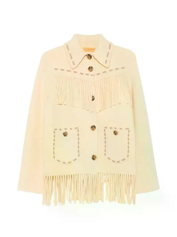 Guest In Residence Western Fringe-trimmed Jacket