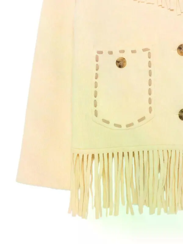 Guest In Residence Western Fringe-trimmed Jacket