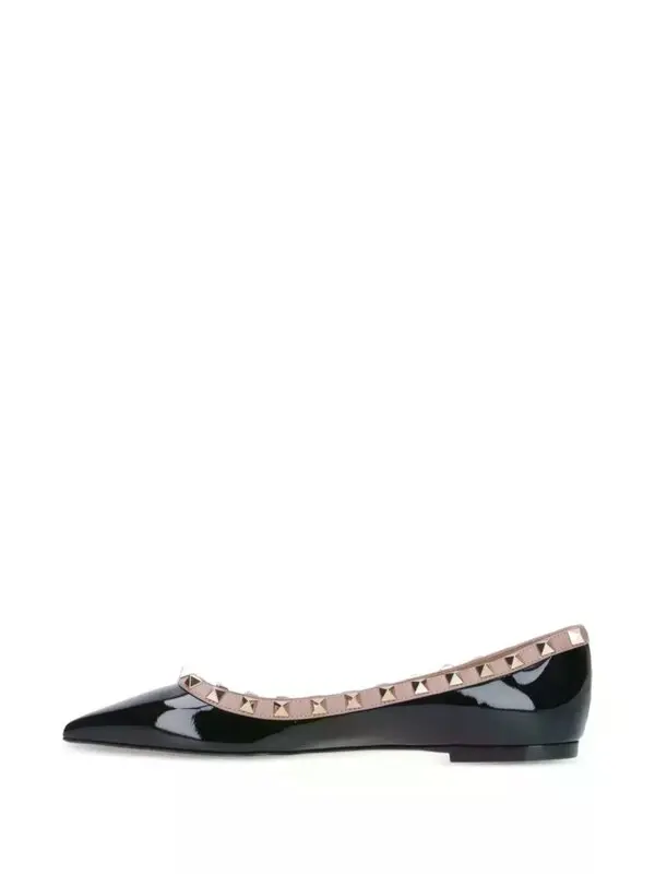 Valentino Garavani Patent Rockstud Ballet Flat