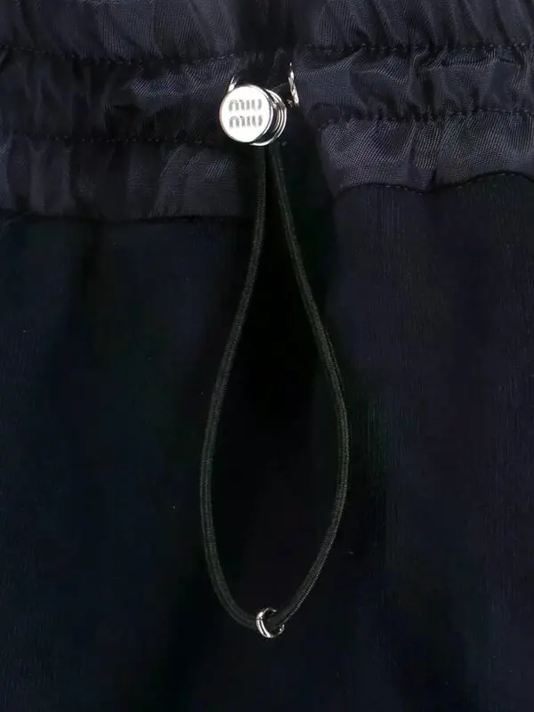 Miu Miu Cotton Fleece Miniskirt