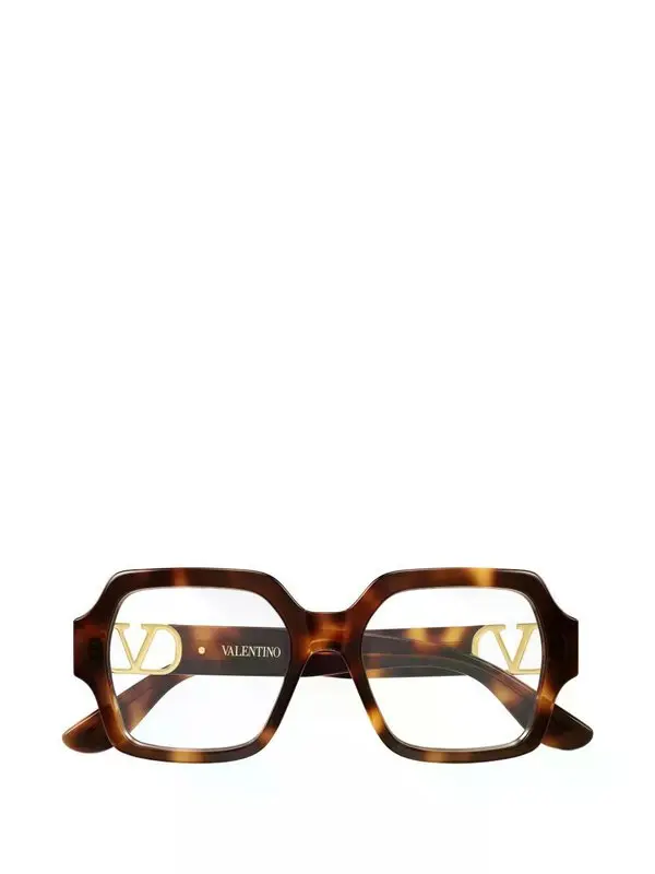 Valentino Garavani Vlogo Geometric-frame Glasses