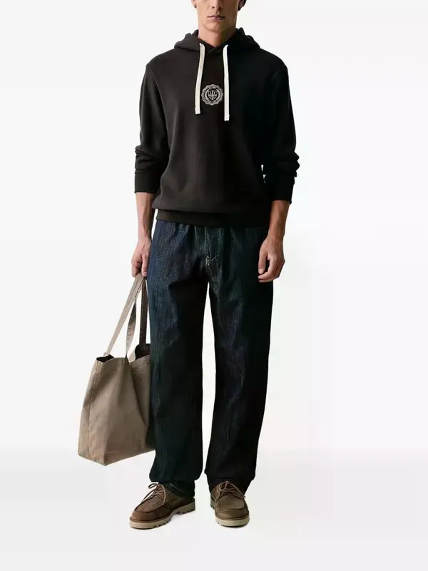 Armani Exchange Logo-patch Hoodie