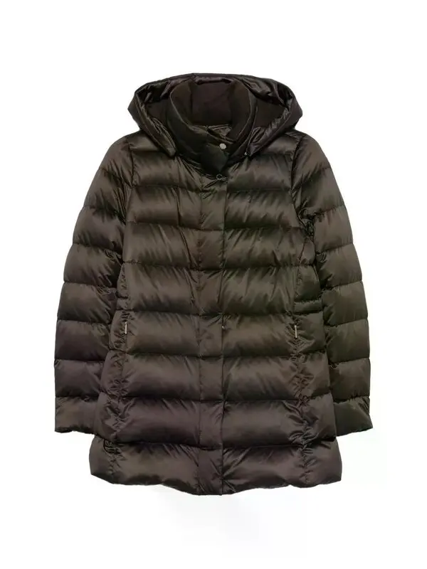 MOORER Delia Hooded Quilted Jacket